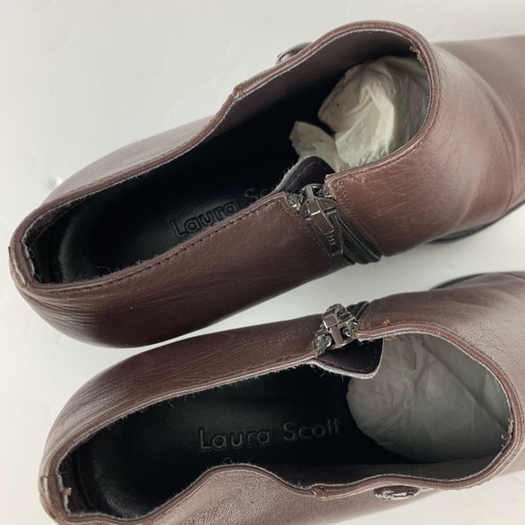 Laura Scott | Shoes | Laura Scott Samantha Ankle Block Heeled Boots 65 ...